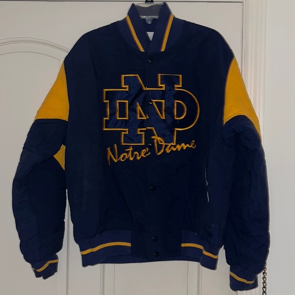 Legends | Jackets & Coats | Vintage University Of Notre Dame Jacket ...
